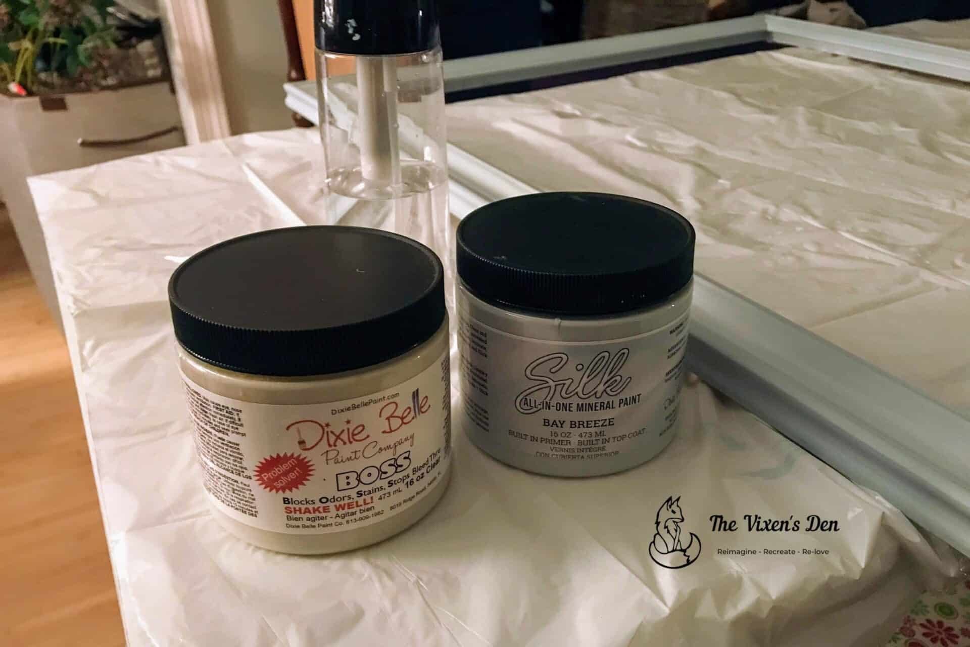 DIY Glass Chalkboard Sign - The Vixen's Den Studio