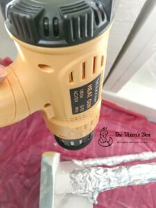 How to Pour Epoxy Resin on a Table Top - The Vixen's Den Studio