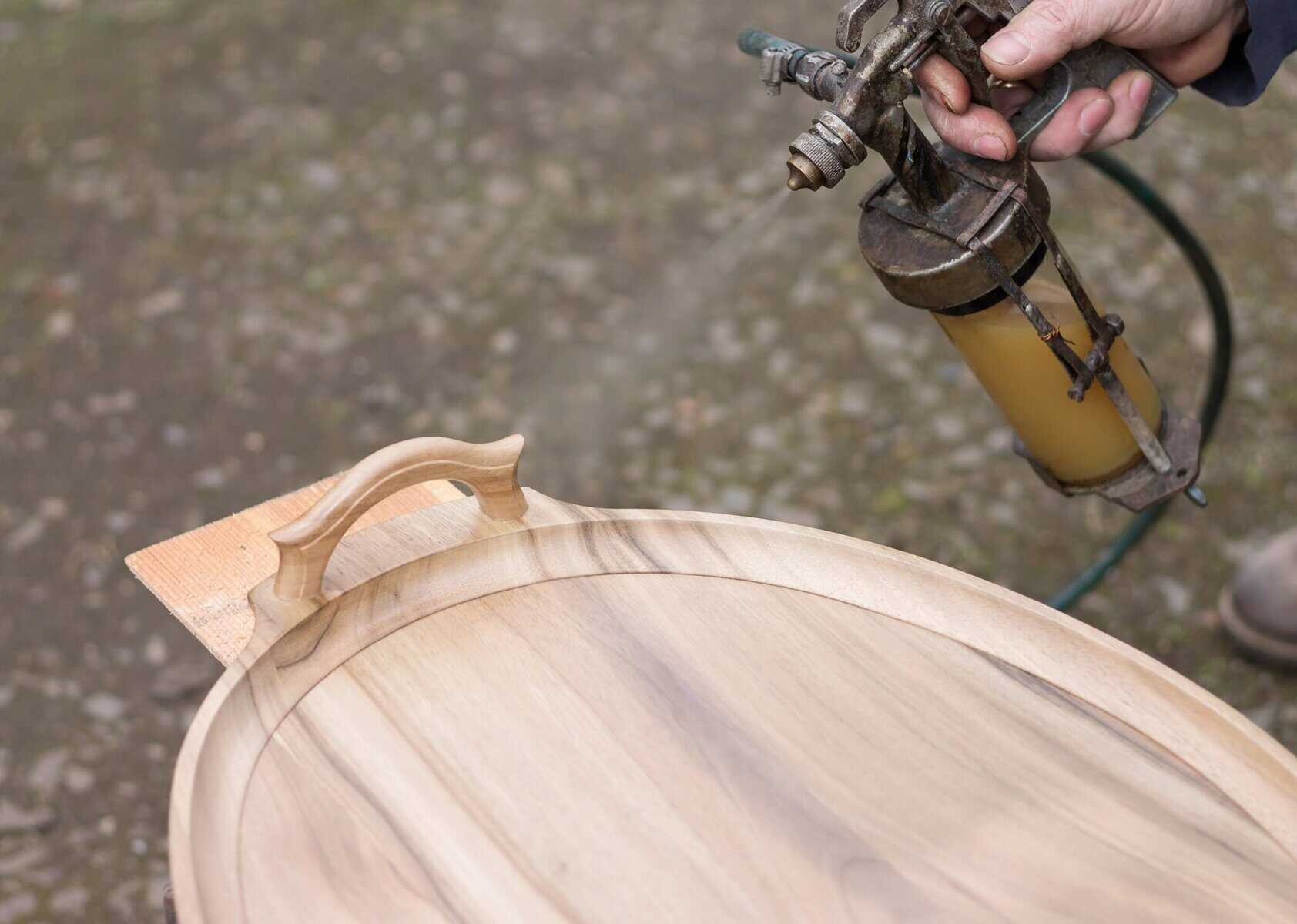 Beginners Guide to Lacquered Wood Furniture Finish - The Vixen's Den Studio